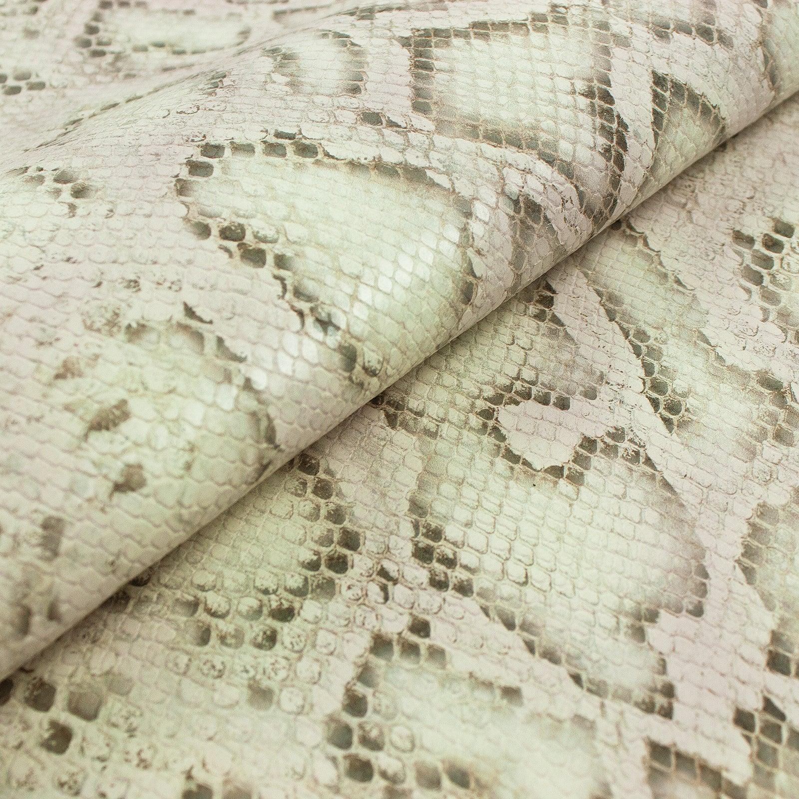 Pastel pink python snake print skin – La Tendeta del Cuero
